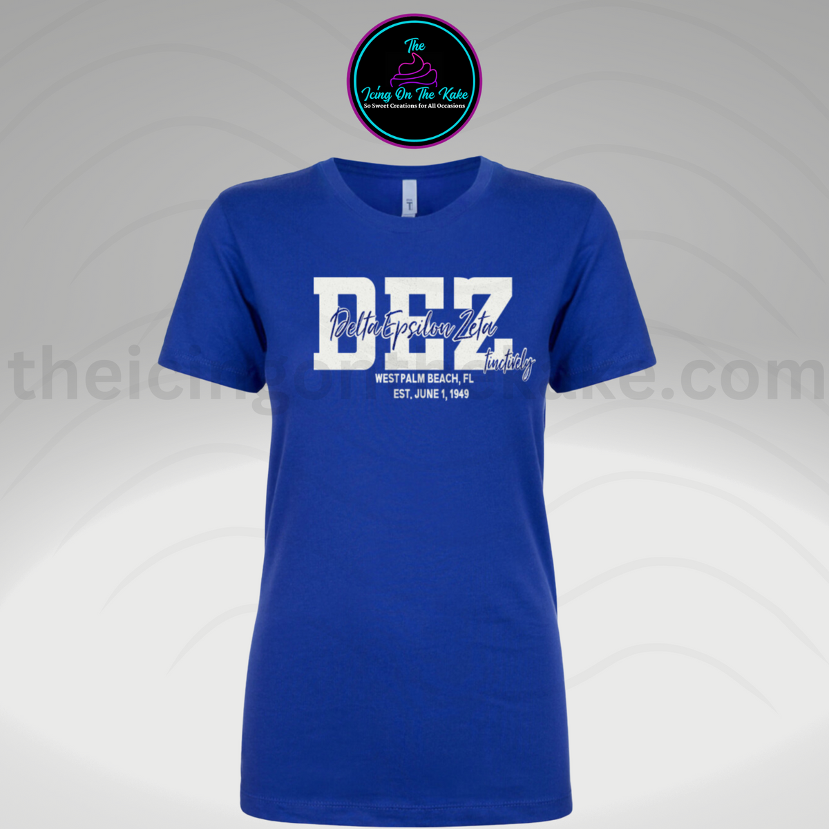 Delta Epsilon Zeta Chapter T-shirt – The Icing On The Kake