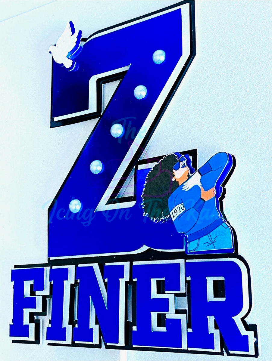 Zeta/FINER Cake Topper – The Icing On The Kake